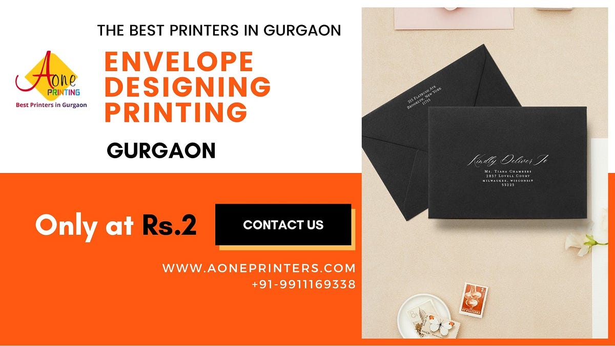 Envelope Printing in Gurgaon | Aone Printers | by A-one Printing | Aug ...