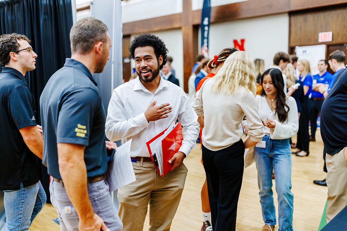 Entering career fairs with confidence | by University of Nebraska ...