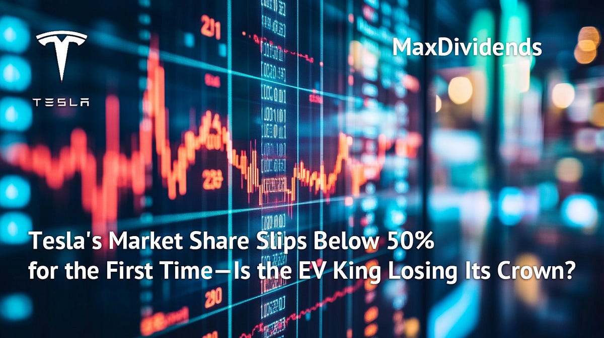 Tesla’s Market Share Slips Below 50% for the First Time — Is the EV ...