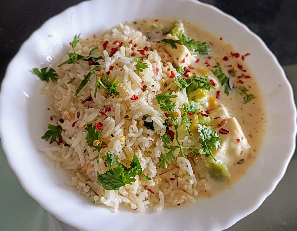 Best, Quick and Easy Italian Recipe Herb Rice and Veggies in White ...