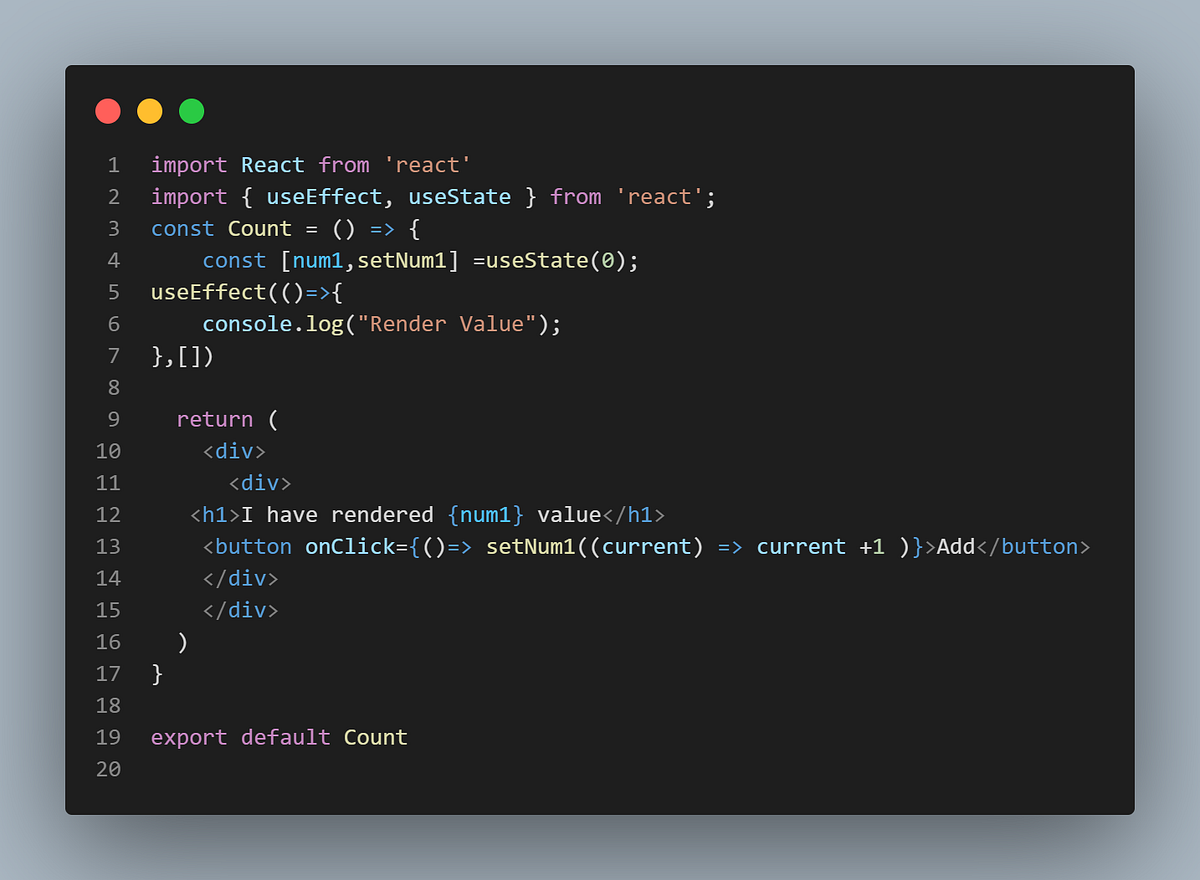 Learn React Everyday — 05 UseEffect Concept | by Arunkrishna kannan | Jul, 2024 | Medium