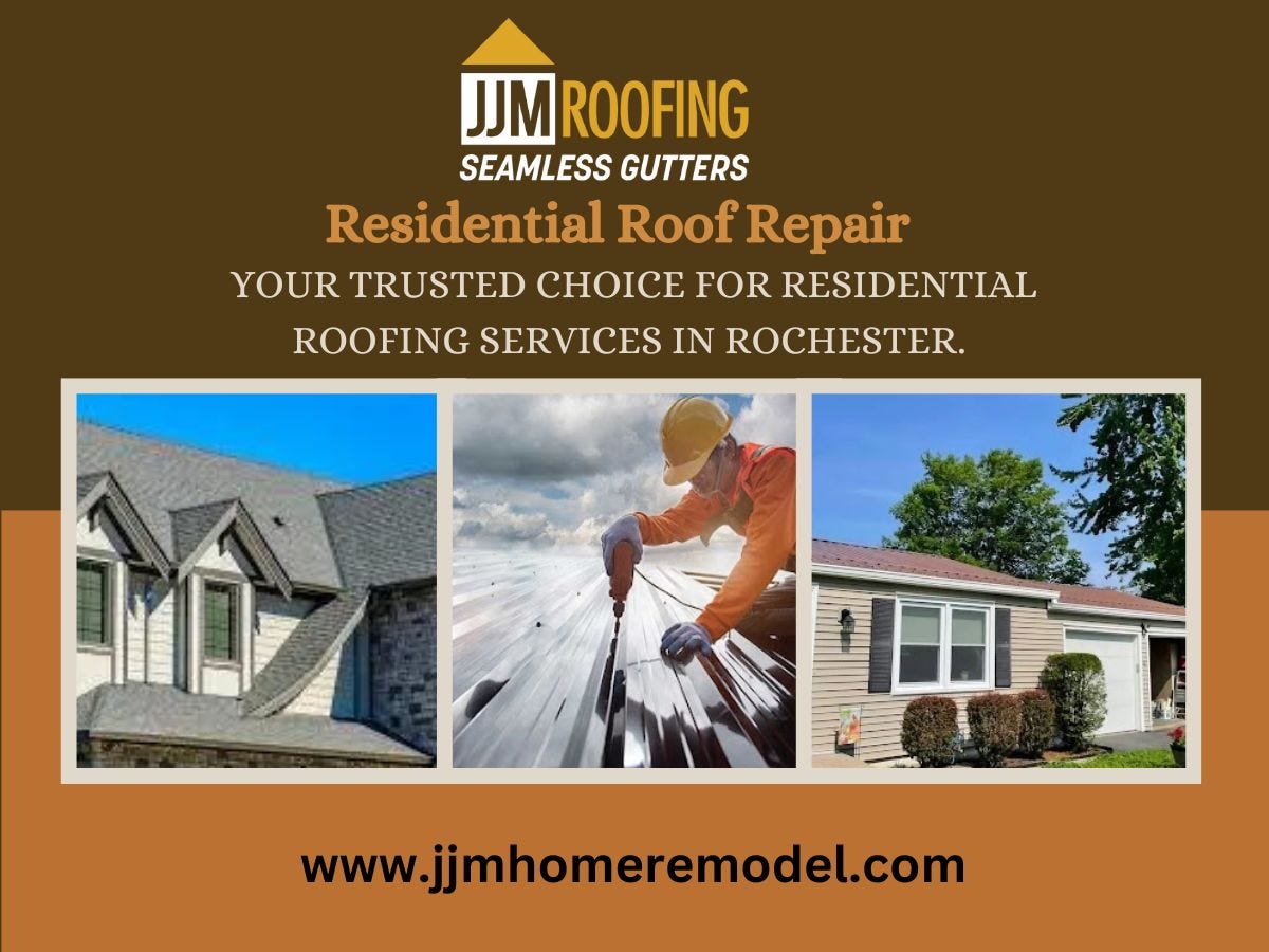 Residential Roofing Rochester NY | Roofing Contractor - JJM Roofing and ...