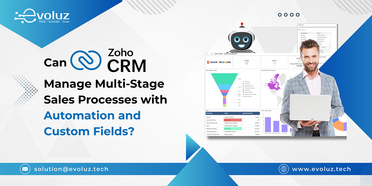 Can Zoho CRM Manage Multi-Stage Sales Processes with Automation and ...