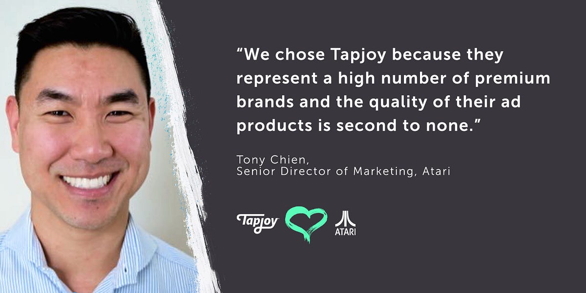 Tapjoy Announces Partnership with Atari | by Tapjoy | Tapjoy | Medium