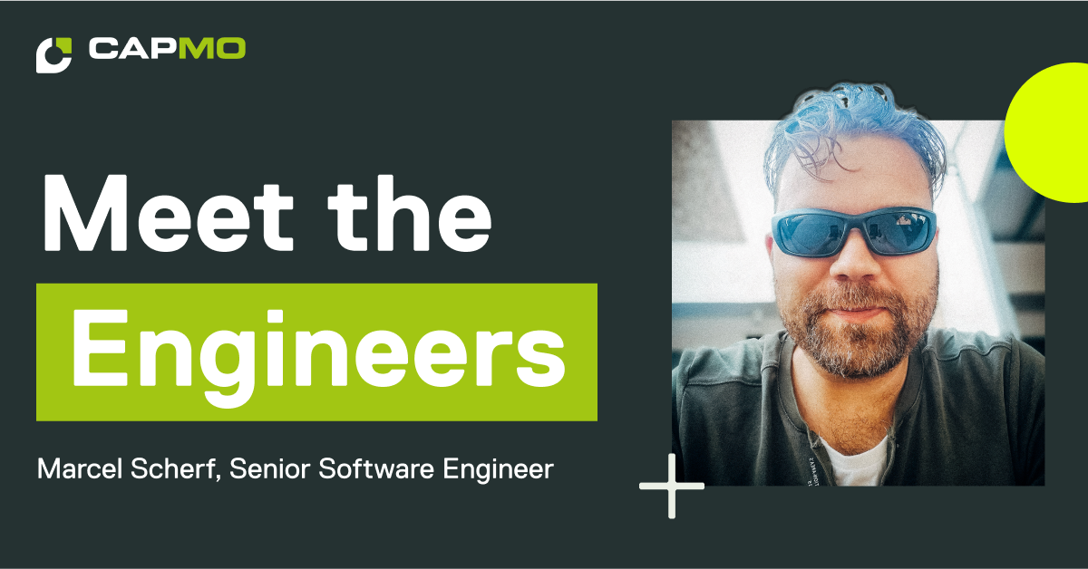 Meet the Engineers: Marcel Scherf, Senior Software Engineer | by Capmo Content | Capmo Stories ...