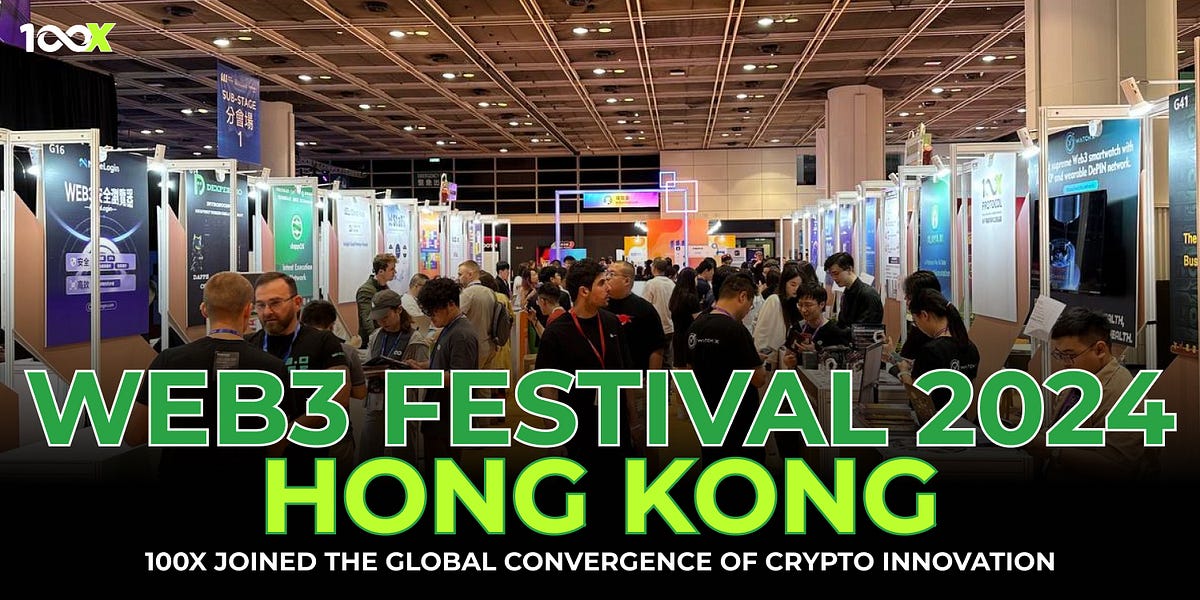 100X’s Debut Drew Global Crowd in HK Web3 Festival 2024 | by 100X Official | Medium