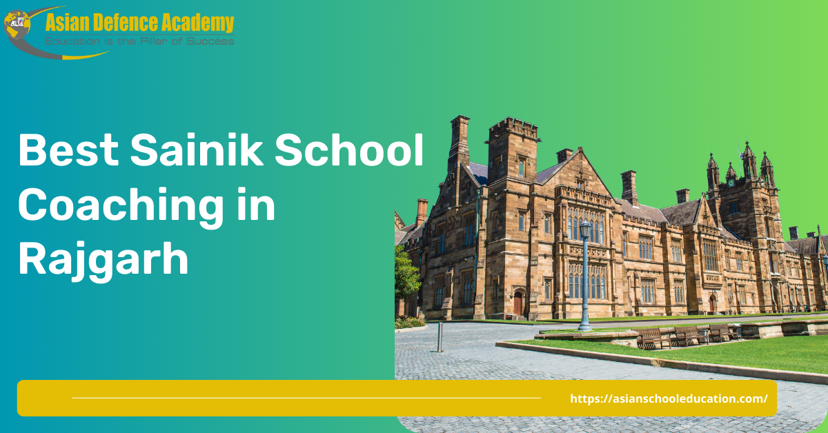 Unveiling Excellence: Asian Defence Academy — The Best Sainik School ...