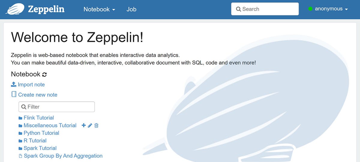 Setting Up Zeppelin as a Containerized Environment | by Data Dev Backyard | Medium