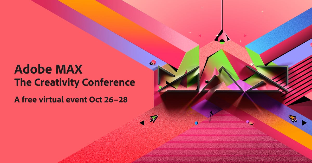 MAX out your creativity. Attend the Adobe MAX creativity… | by Jamon ...