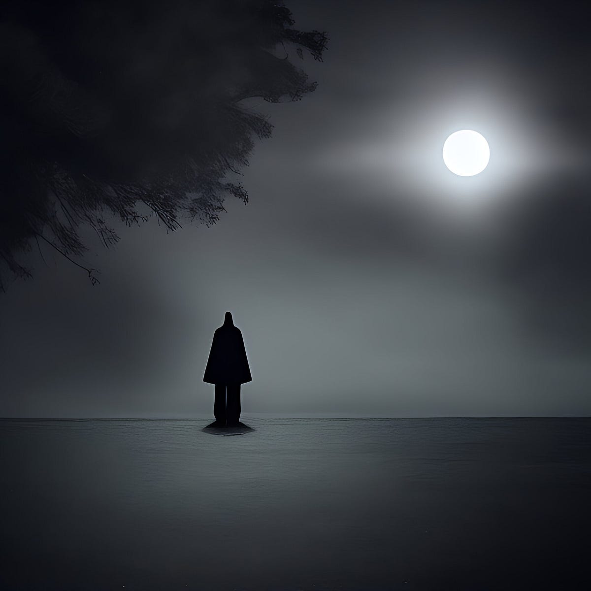 Voiceless Silent, this self moves, carrying hidden sorrows, Silent, I ...