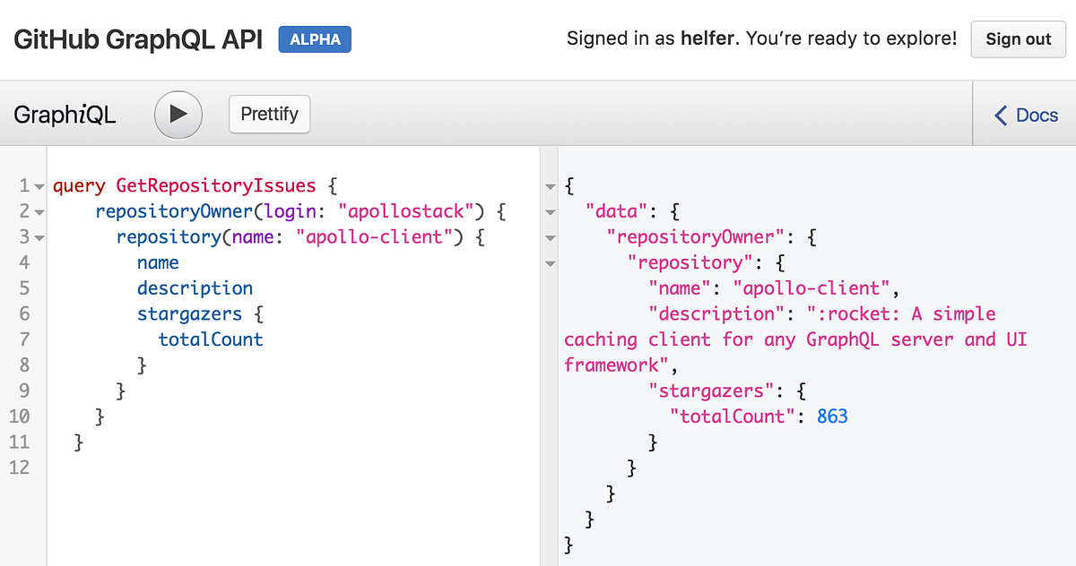 The GitHub GraphQL API. What every developer needs to know… | by JH ...