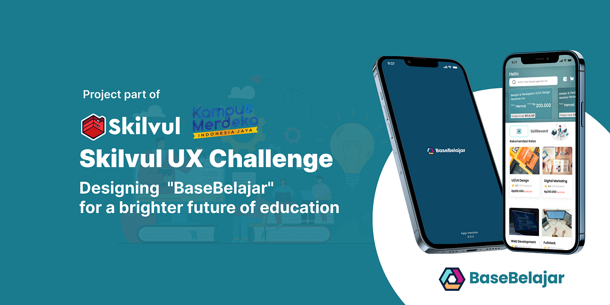 Skilvul UI/UX Challenge | Designing “BaseBelajar” for a brighter future ...