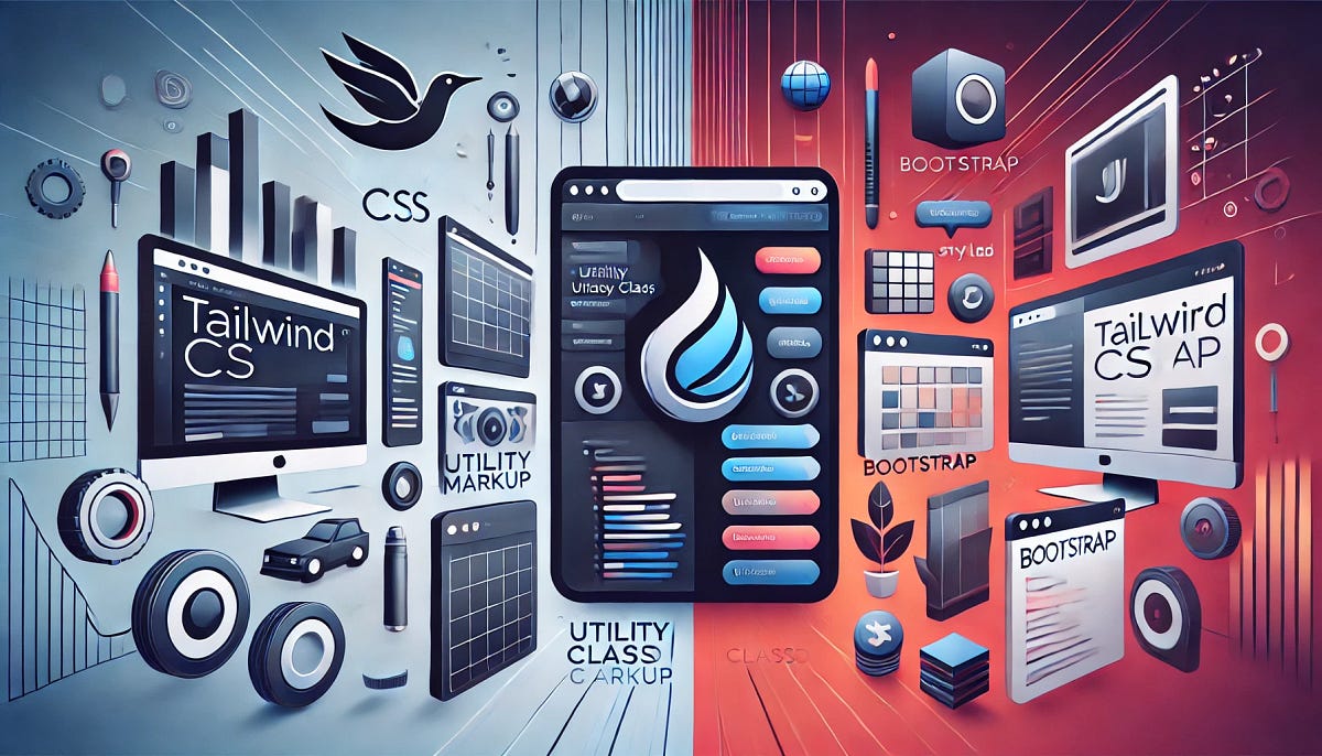 Tailwind CSS vs. Bootstrap: Which Framework is Best for Modern Web Development? | by Chandan ...