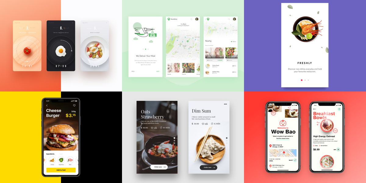 Food App Design Inspiration