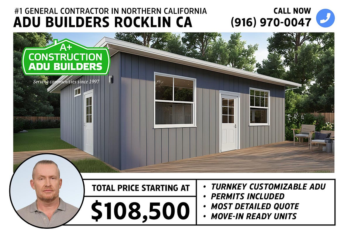 Rocklin ADU Builders | by ADU Builders California | May, 2024 | Medium