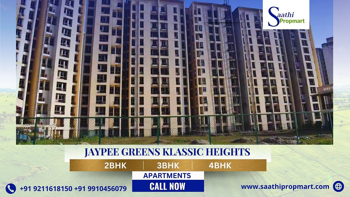 Jaypee Greens Klassic Heights: Your Ideal Home in Noida | by saathipropmart | Medium