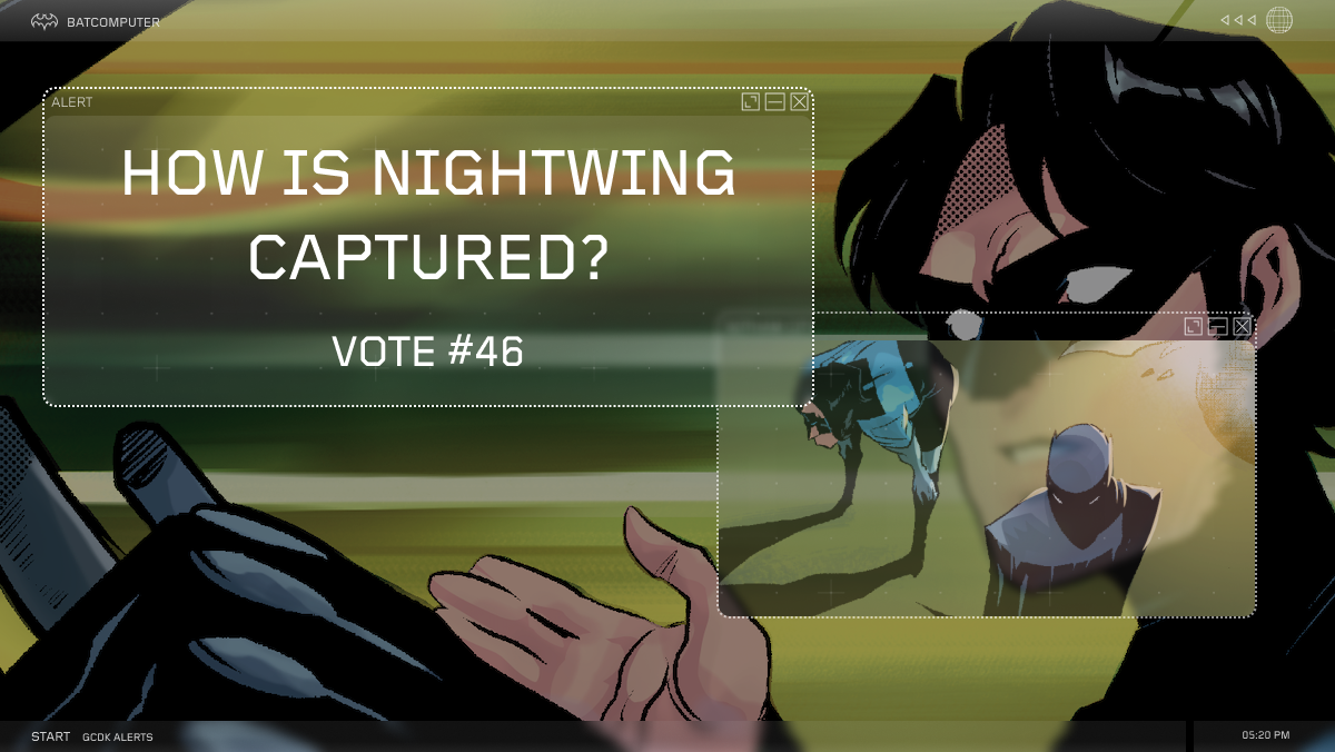 How is Nightwing Captured?. 🦇 Find out as Bat Cowl holders vote on ...