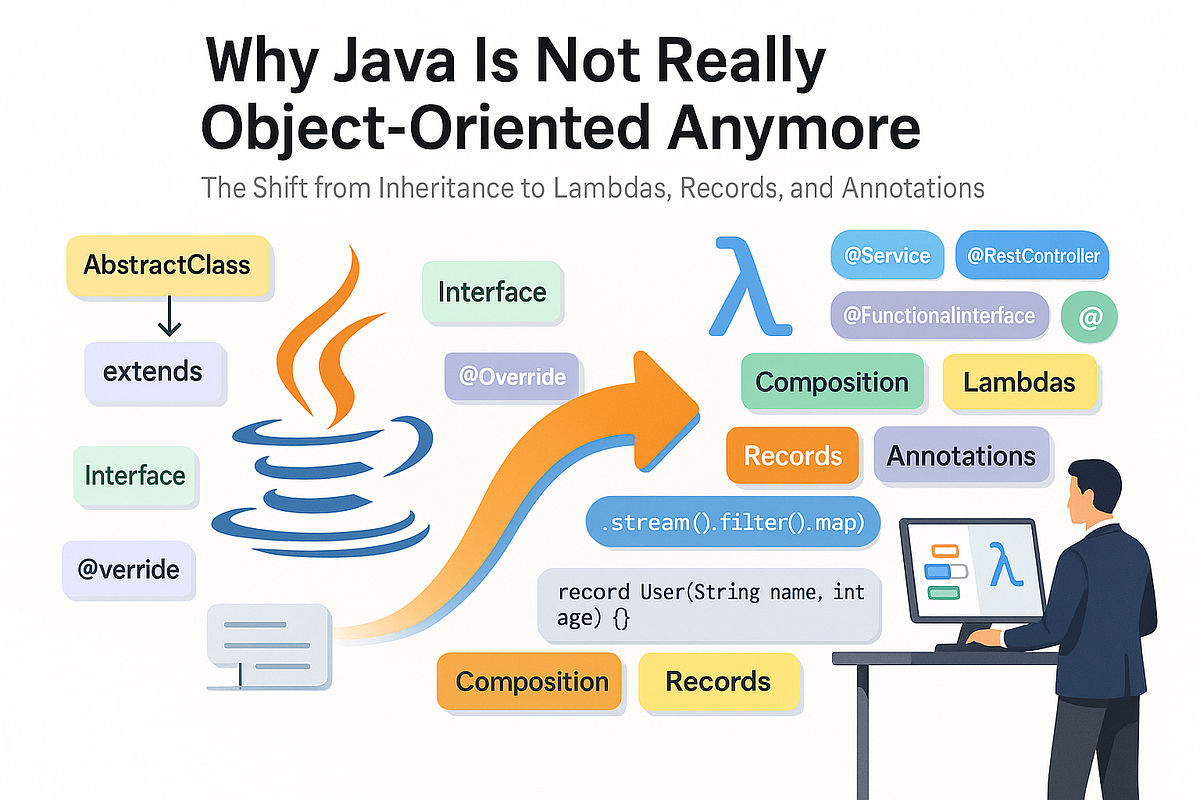 Why Java Is Not Really Object-Oriented Anymore | by Build Break Learn ...