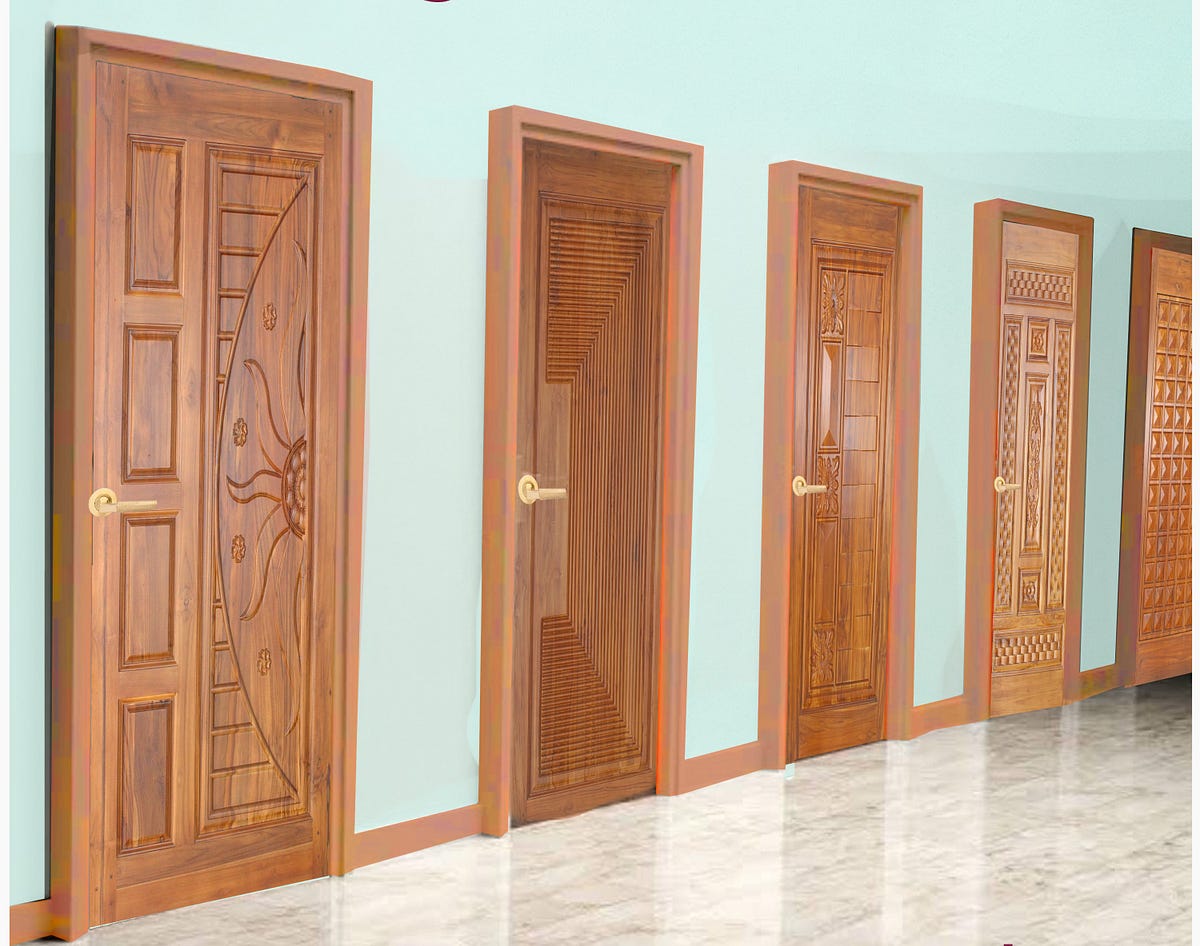 Revitalizing Entryways: Innovative Wooden Main Vasakal Designs | by ...