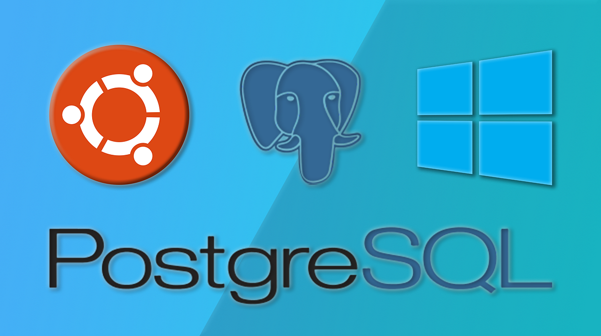 Backup PostgreSQL Databases on an Ubuntu and Windows | by Eric Sunil | Medium