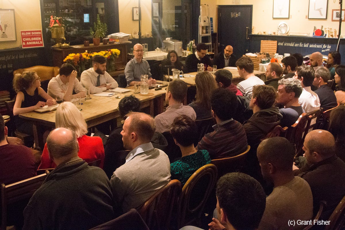 The (re-)nationalisation debate. Twice a month, the Great Debaters Club ...