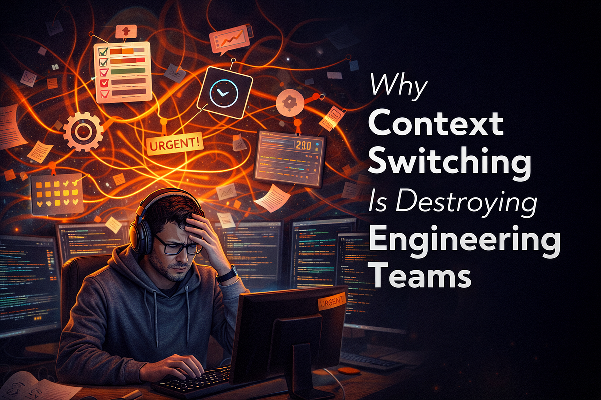 Why Context Switching Is Destroying Engineering Teams | by Sandupa ...