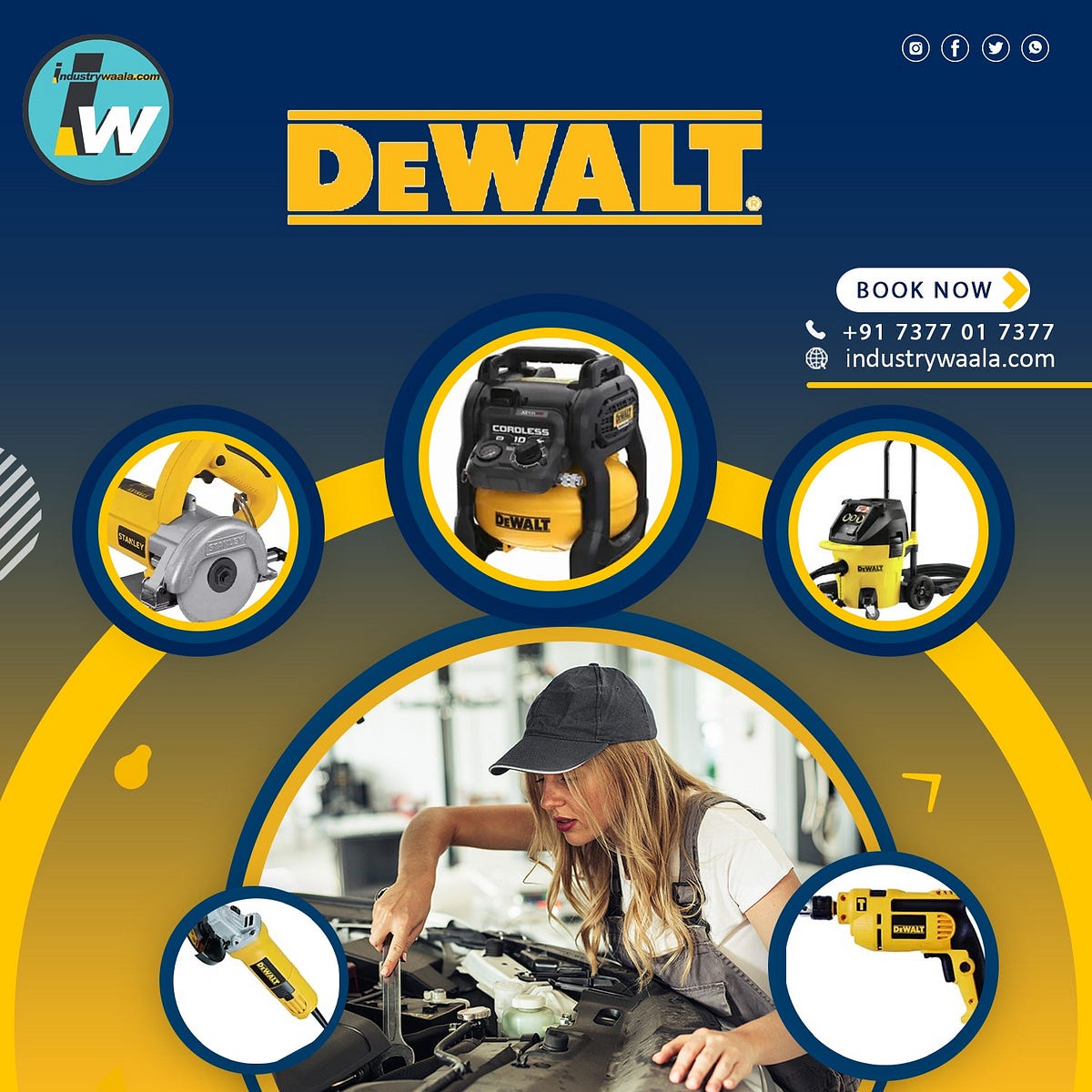 DEWALT. If you are looking the best DEWALT… | by industrywaala | Medium