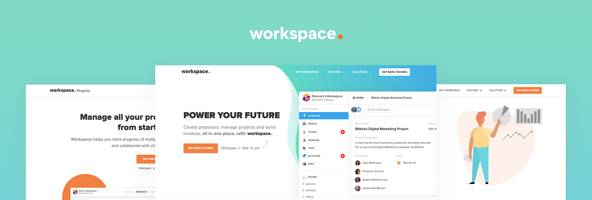 How we designed landing pages with a 30% conversion rate for Workspace ...