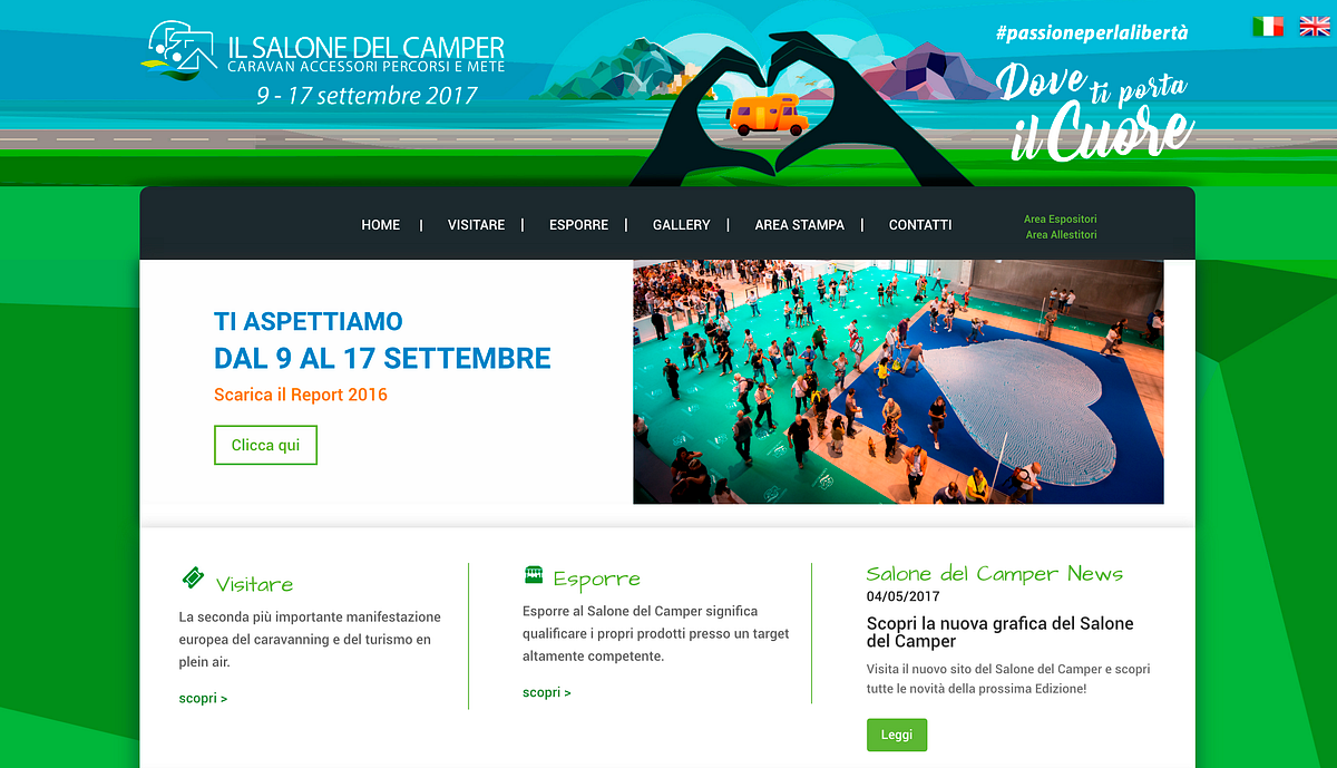 Scopri la nuova grafica del Salone del Camper | by Salone del Camper | Medium