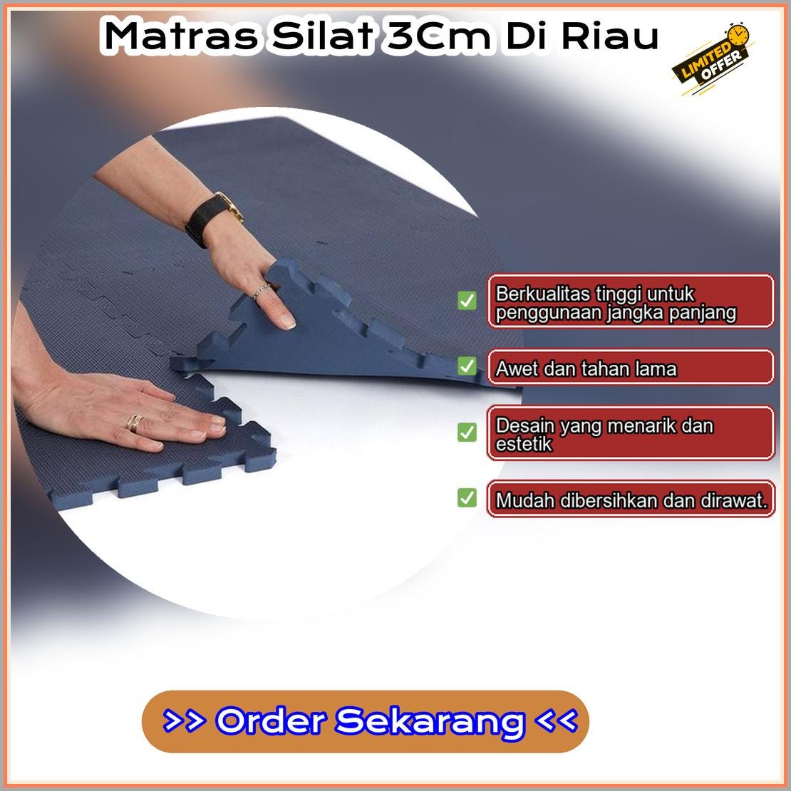 Matras Silat 3Cm Di Riau - Harga Matras Olahraga Sekolah - Medium