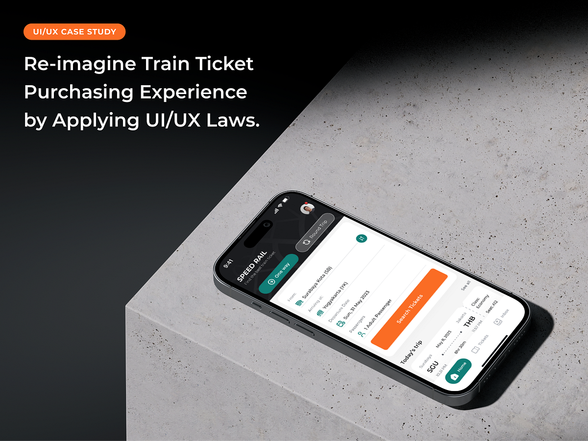 Case Study | Re-imagine Train Ticket Purchasing Experience by Applying ...