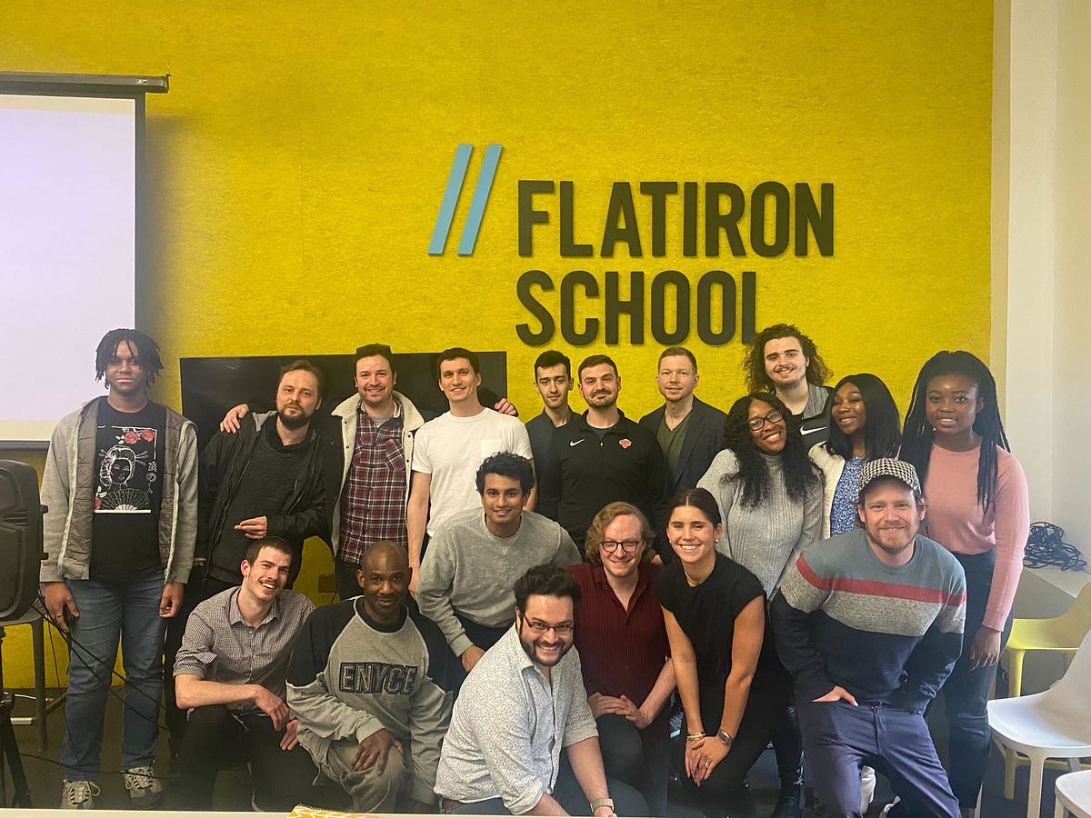 My graduation from the Software Engineering Bootcamp at Flatiron School ...