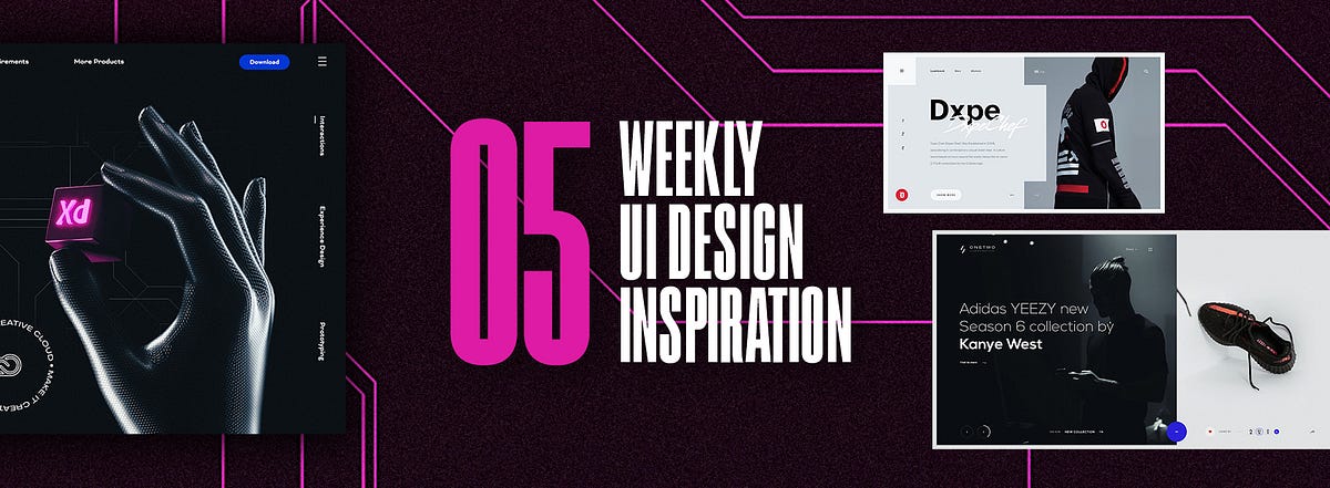 Weekly UI Design Inspiration #05 | by Jean Delbrel | Medium