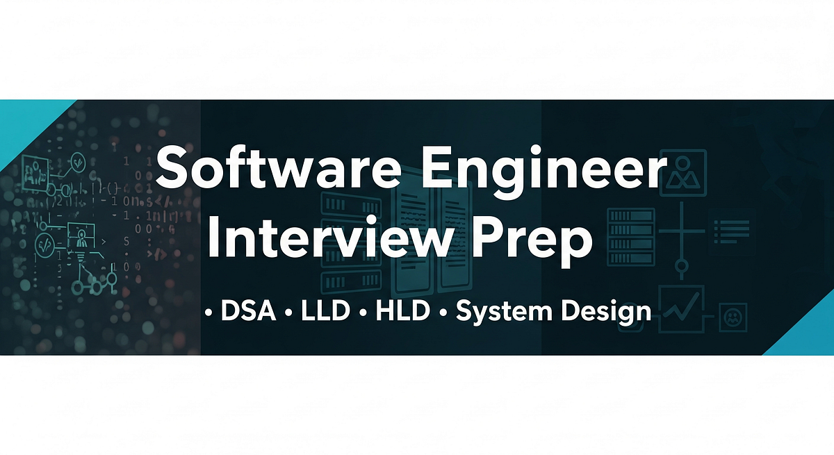 Software Engineer Interview Prep: DSA, LLD & System Design | Medium