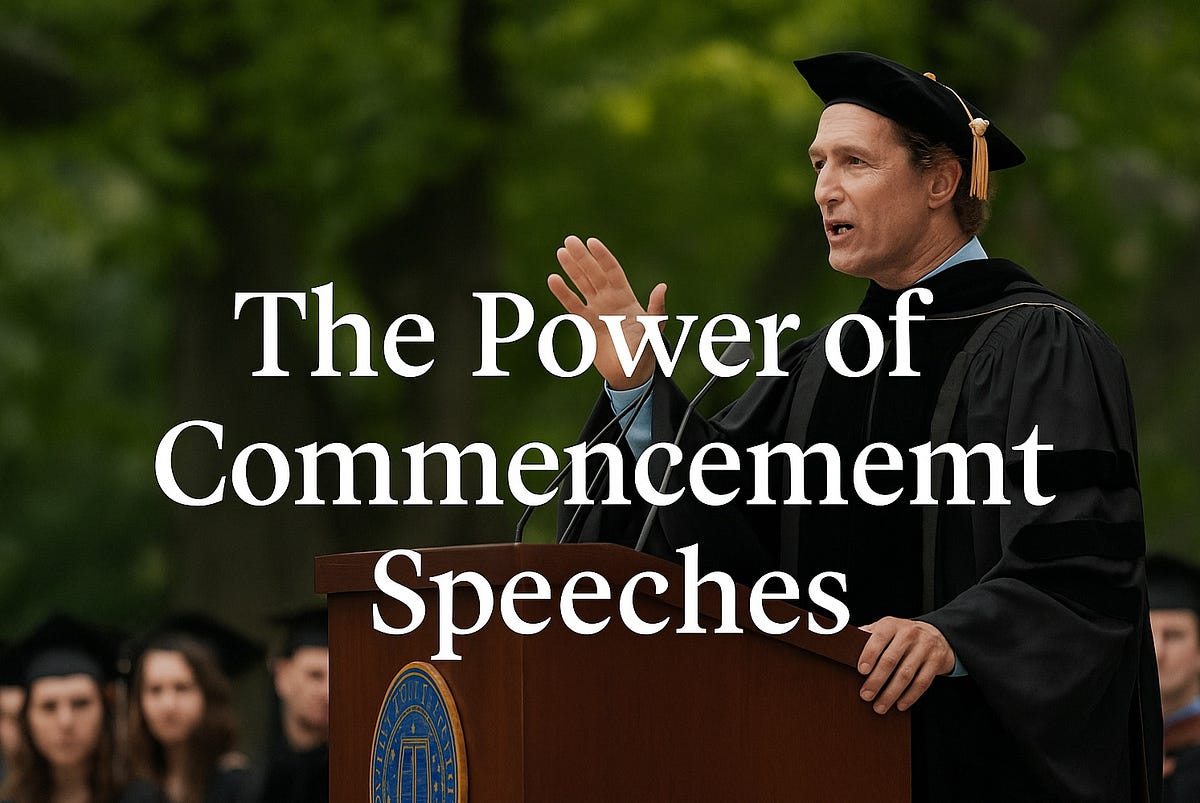 10 Commencement Speeches That Still Matter: Life Lessons from the Podium | by Gregorio Sanchez ...