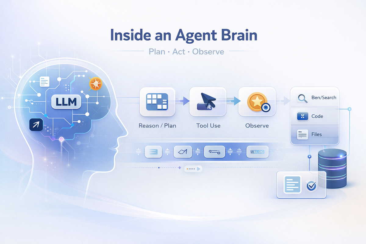 Inside an AI Agent’s Brain. A practical, plain-English look at how ...