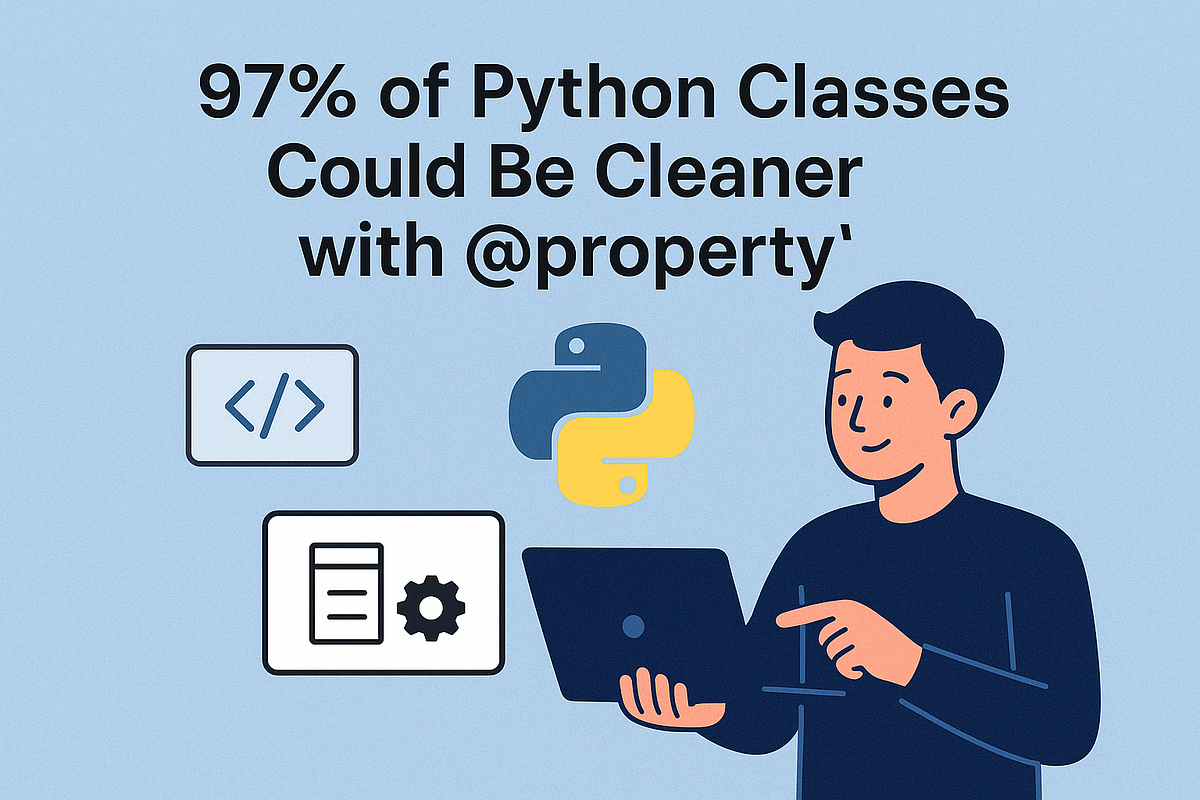 97% of Python Classes Could Be Cleaner With @property | by Jaume Boguñá | Nov, 2025 | Python in ...