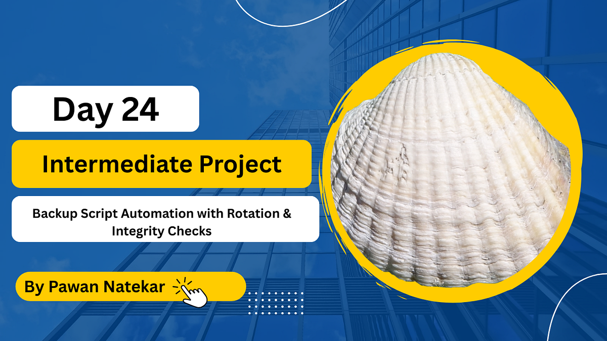 Day 24: Backup Script Automation with Rotation & Integrity Checks | by Pawan Natekar | AWS in ...