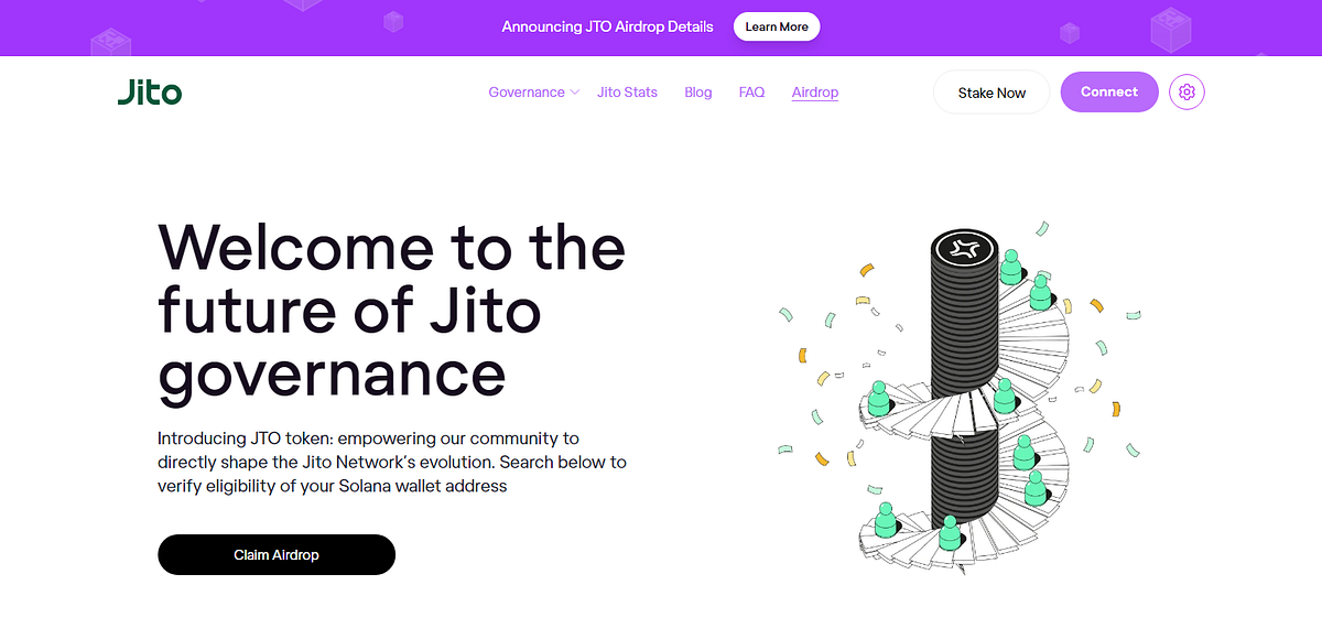 Join Jito Airdrop and Claim JTO Tokens | How to check eligibility - 0x Gainer - Medium