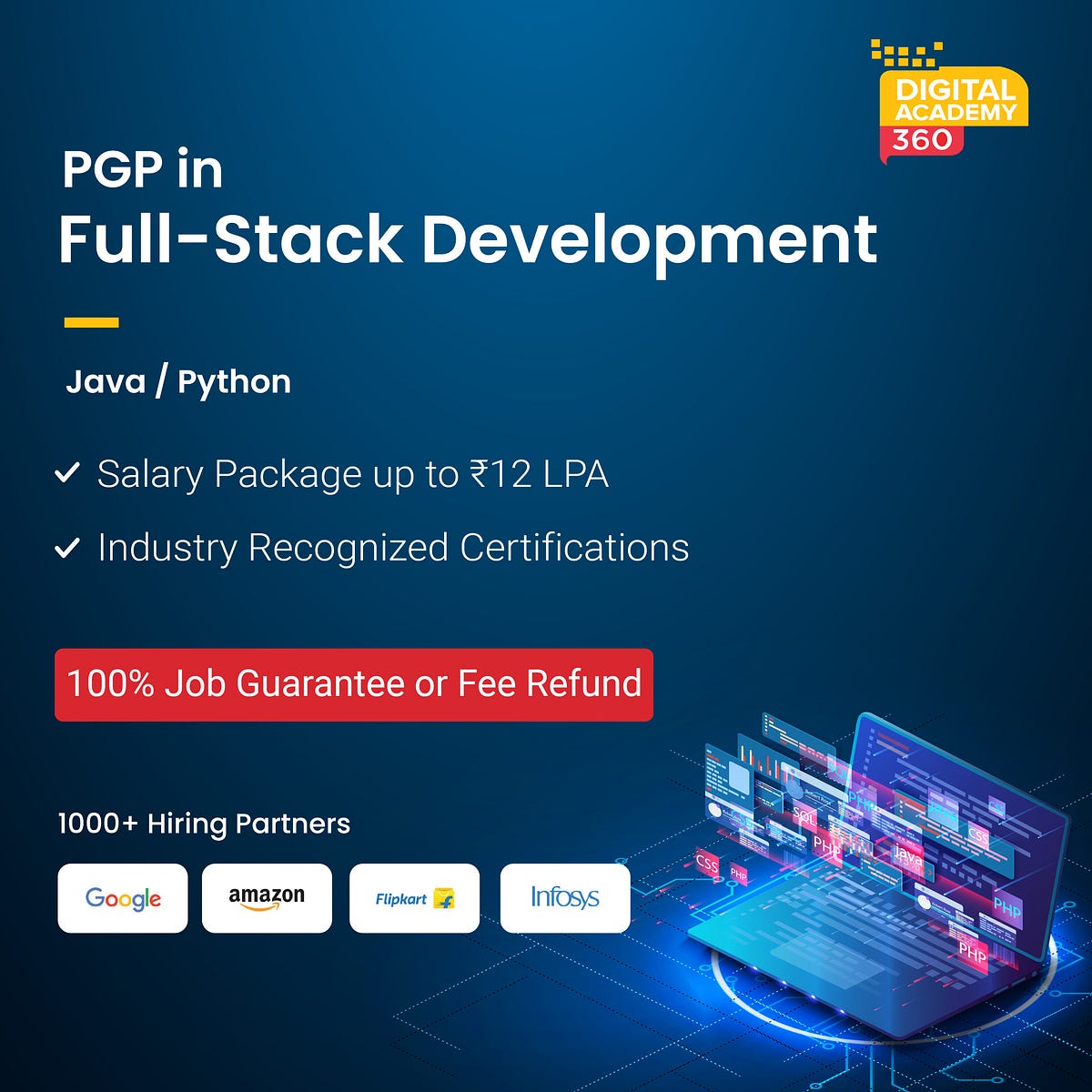 Learn Full Stack Development Courses | Guaranteed Job - Digitalruthik ...