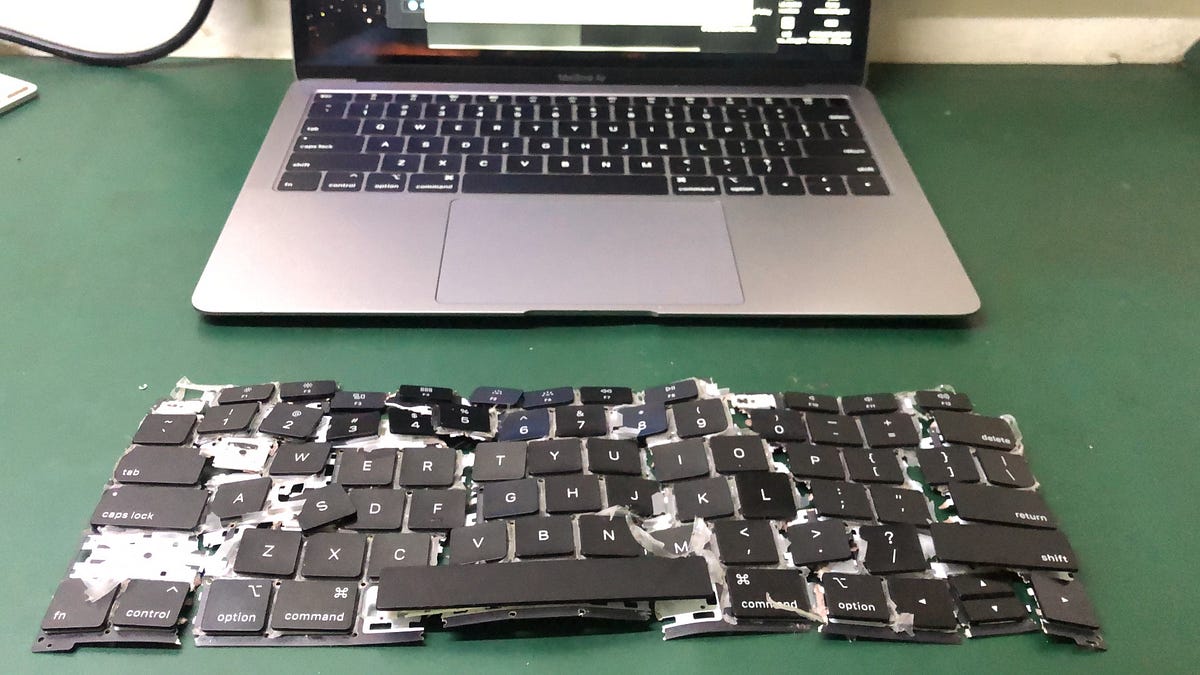 Macbook keyboard replacement service Jalan Bani Buali | by ...