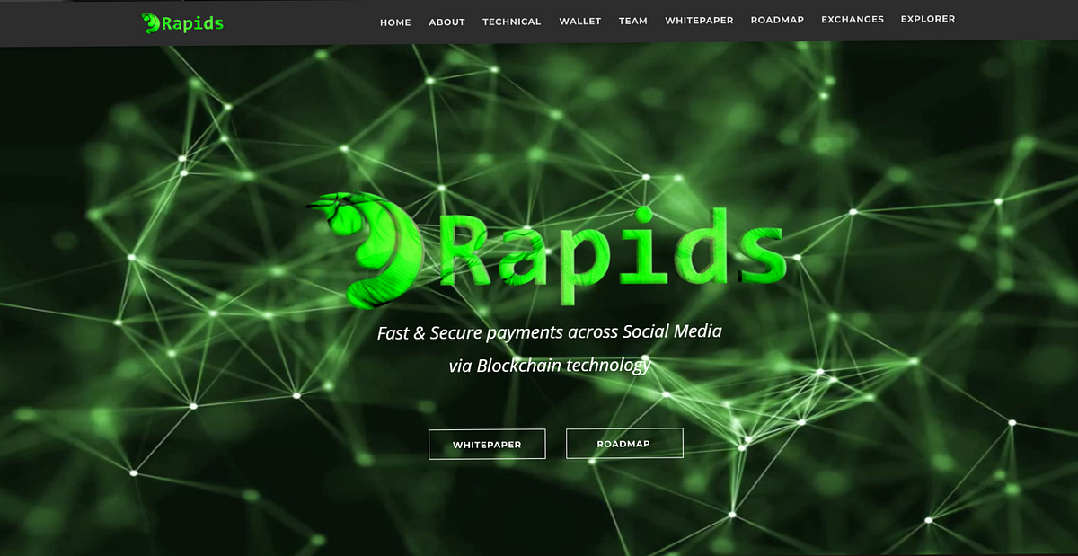 Initial Monthly Update. Rapids has begun laying the groundwork… | by ...