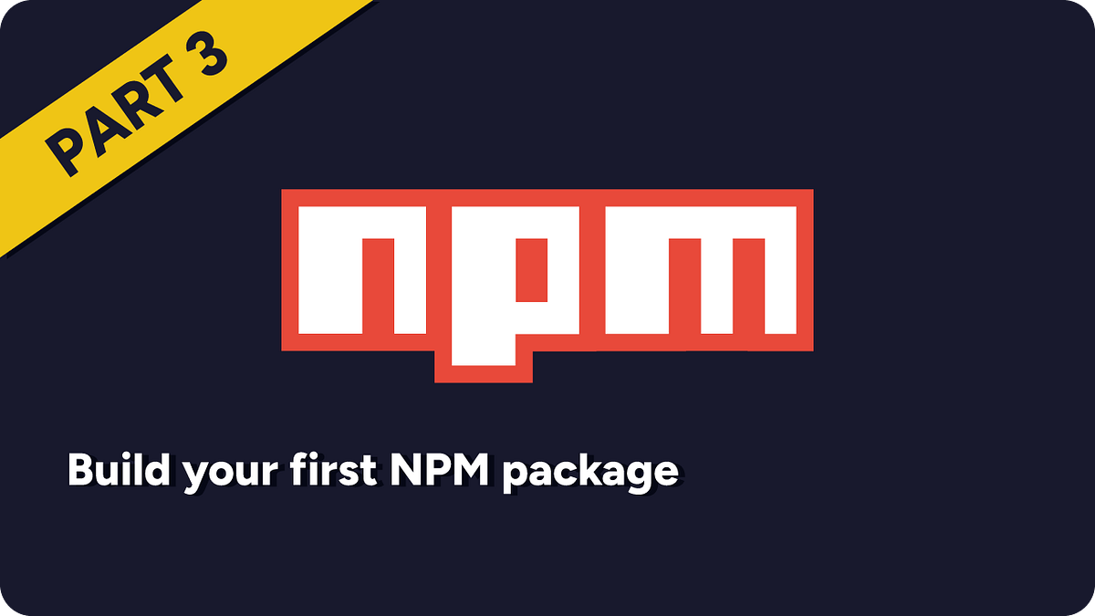 How to Build Your First NPM Package: validators | by Landon Johnson | Medium