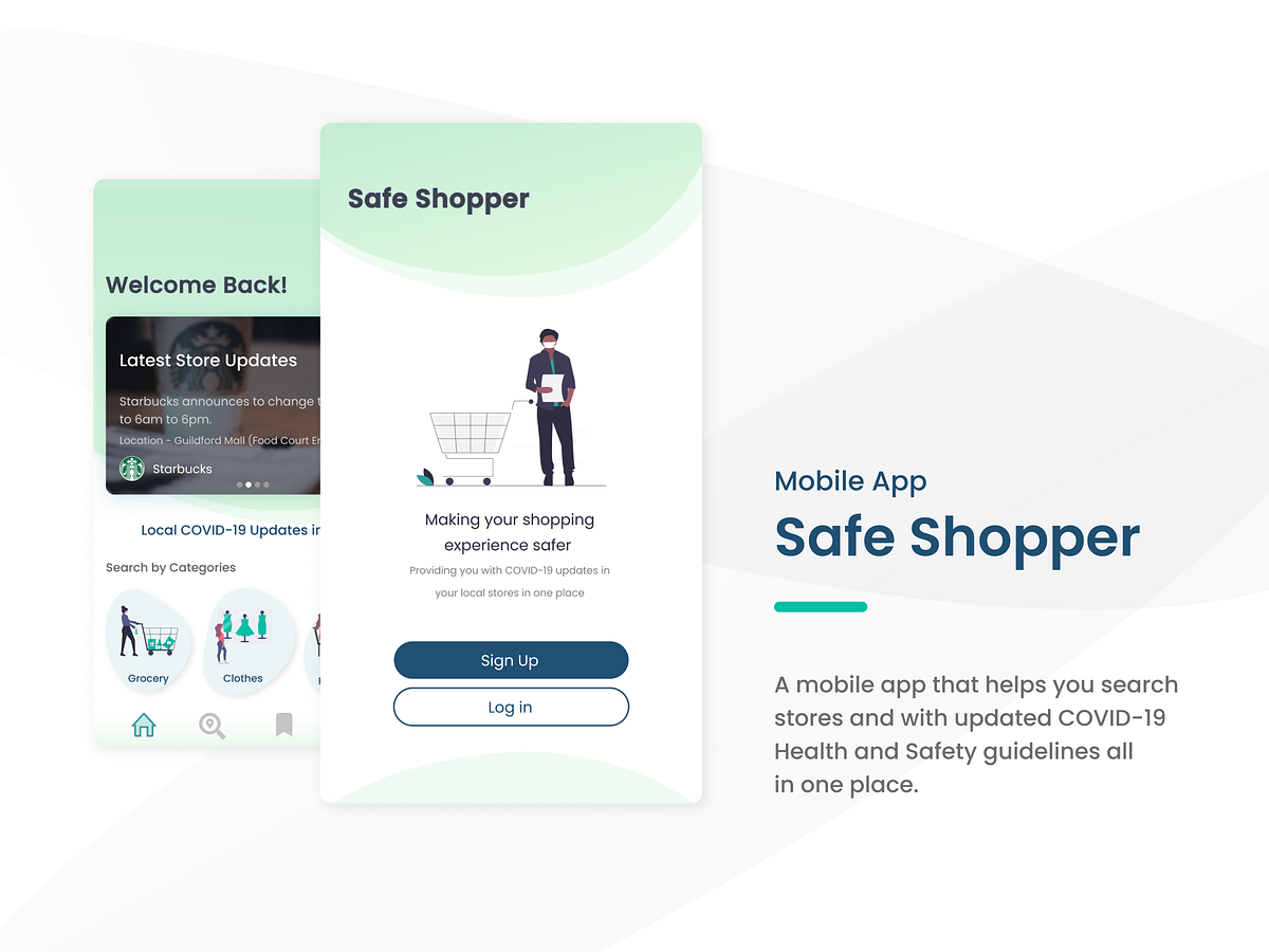 Safe Shopper- UX Case Study On Designing For Essential Shopping During ...