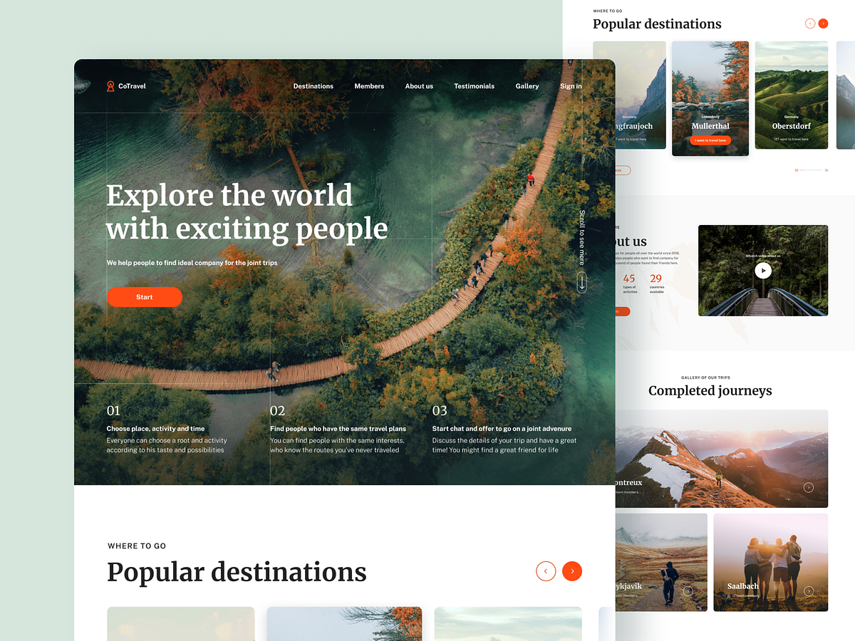 Consistent and Fluent Website Works | TMDesign