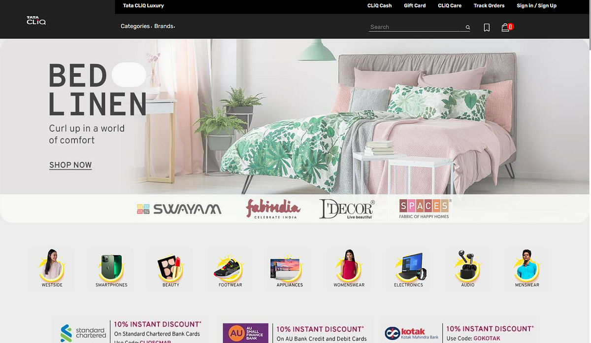 Masai Collaboration project-Tata-Cliq website clone | by Paras Jain | Medium