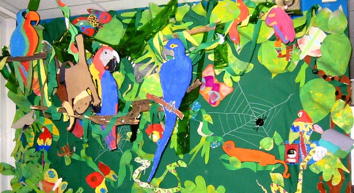 Time to Clear-cut the Paper Mache Rainforest | by Susan Santone | Medium