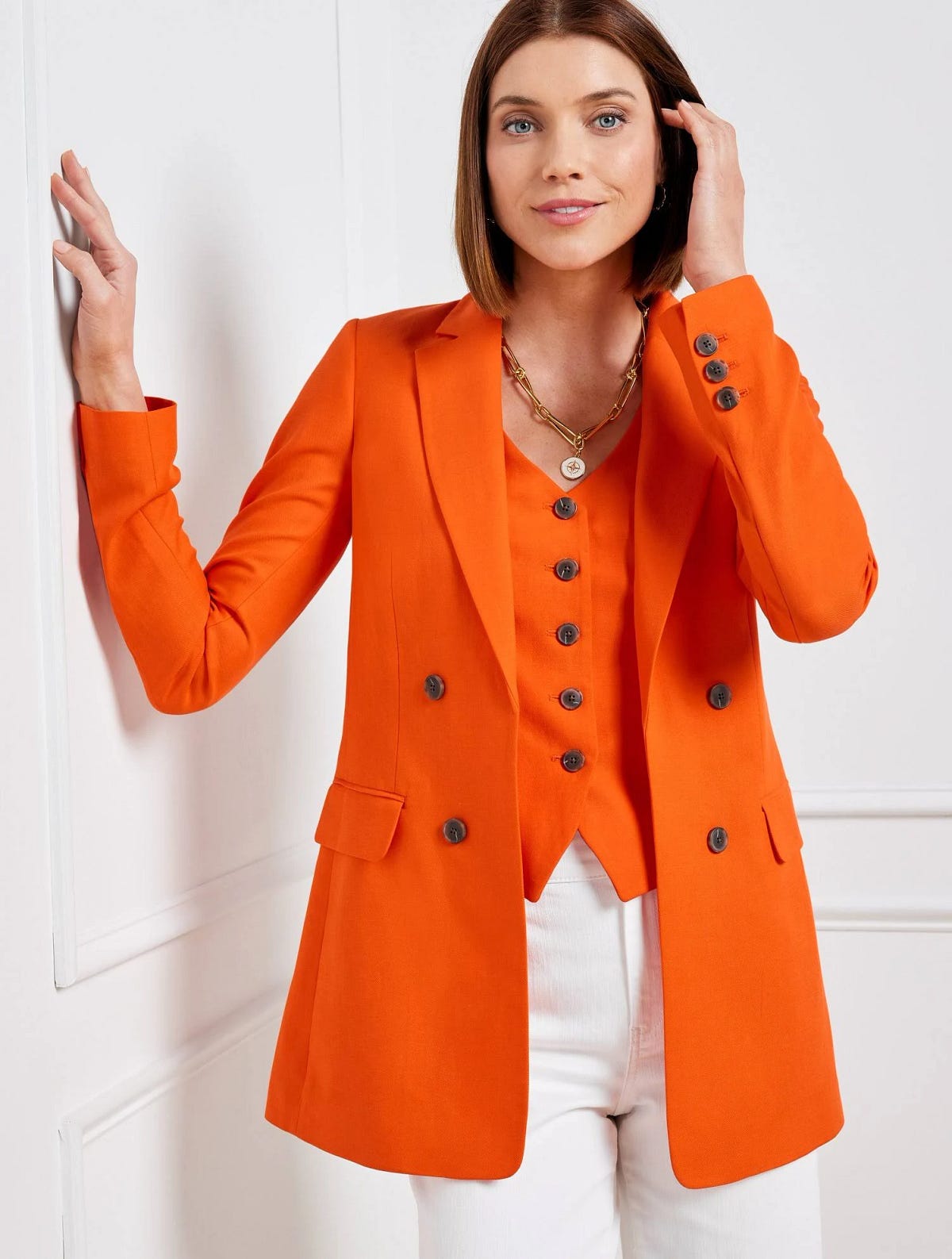 Orange Blazers. Get ready to add a pop of color to your… | by Jessica ...