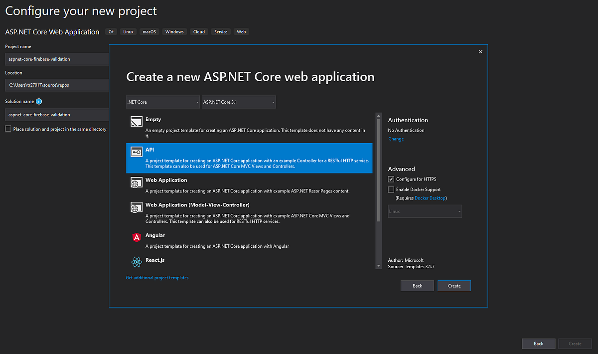 Firebase Token Authorization via .NET Core API | by Alphan Dinç | Medium