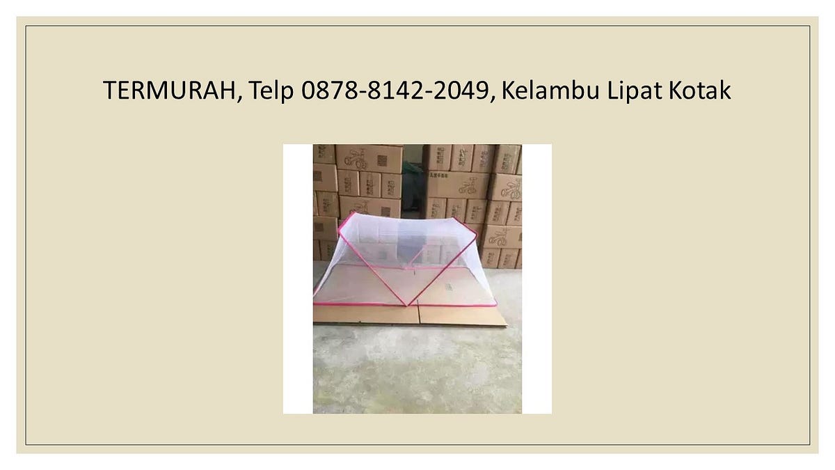 Kelambu Lipat Portable - Perabot Rumah Tangga - Medium